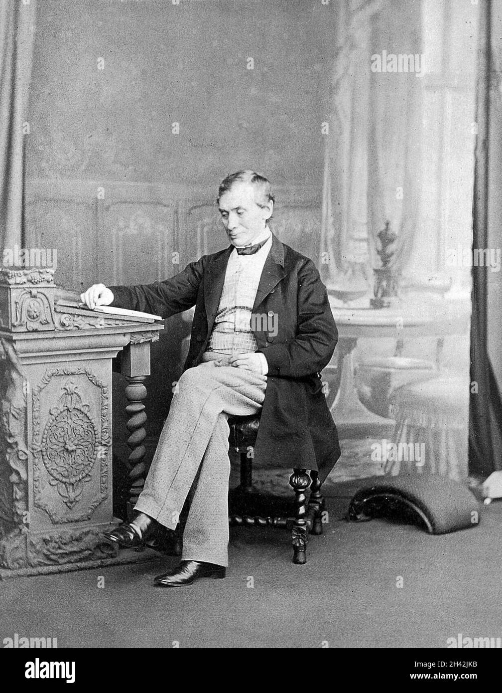 Portrait of Thomas Graham by E. Edwards Stock Photo - Alamy