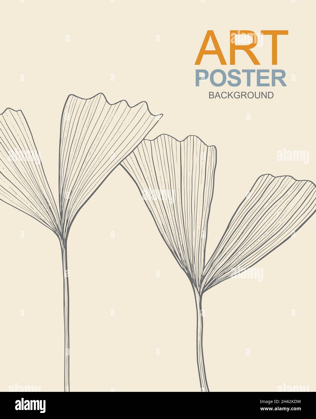Continuous line drawing of plants. Modern single line art Stock Vector ...