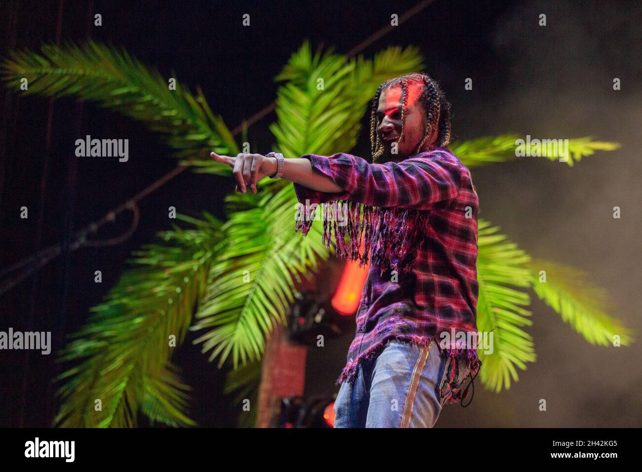 24kGoldn (Golden Landis Von Jones) during the Outside Lands Music ...