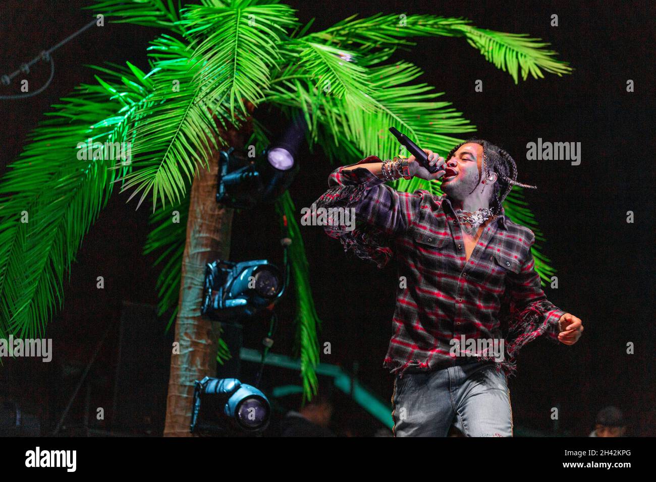 24kGoldn (Golden Landis Von Jones) during the Outside Lands Music ...