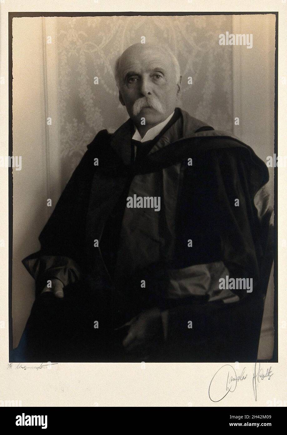 Sir William John Ritchie Simpson. Photograph by Douglas Scott Stock ...