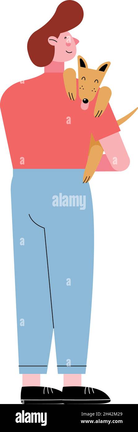 Male animal adoption Stock Vector Images - Alamy