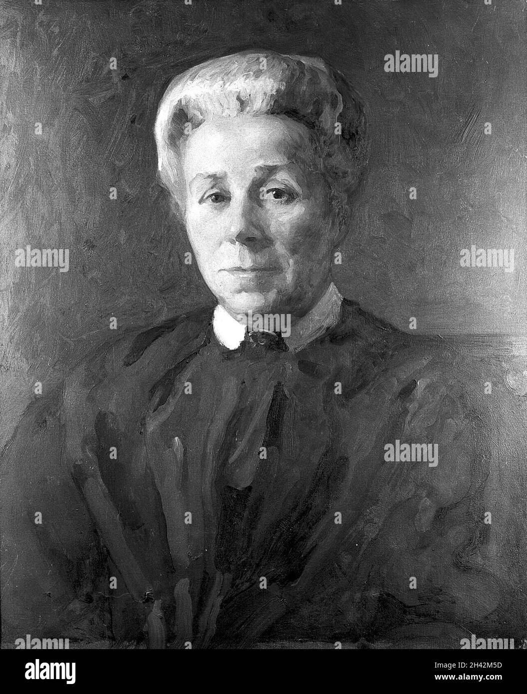 Isabel Thorne (?). Oil painting Stock Photo - Alamy