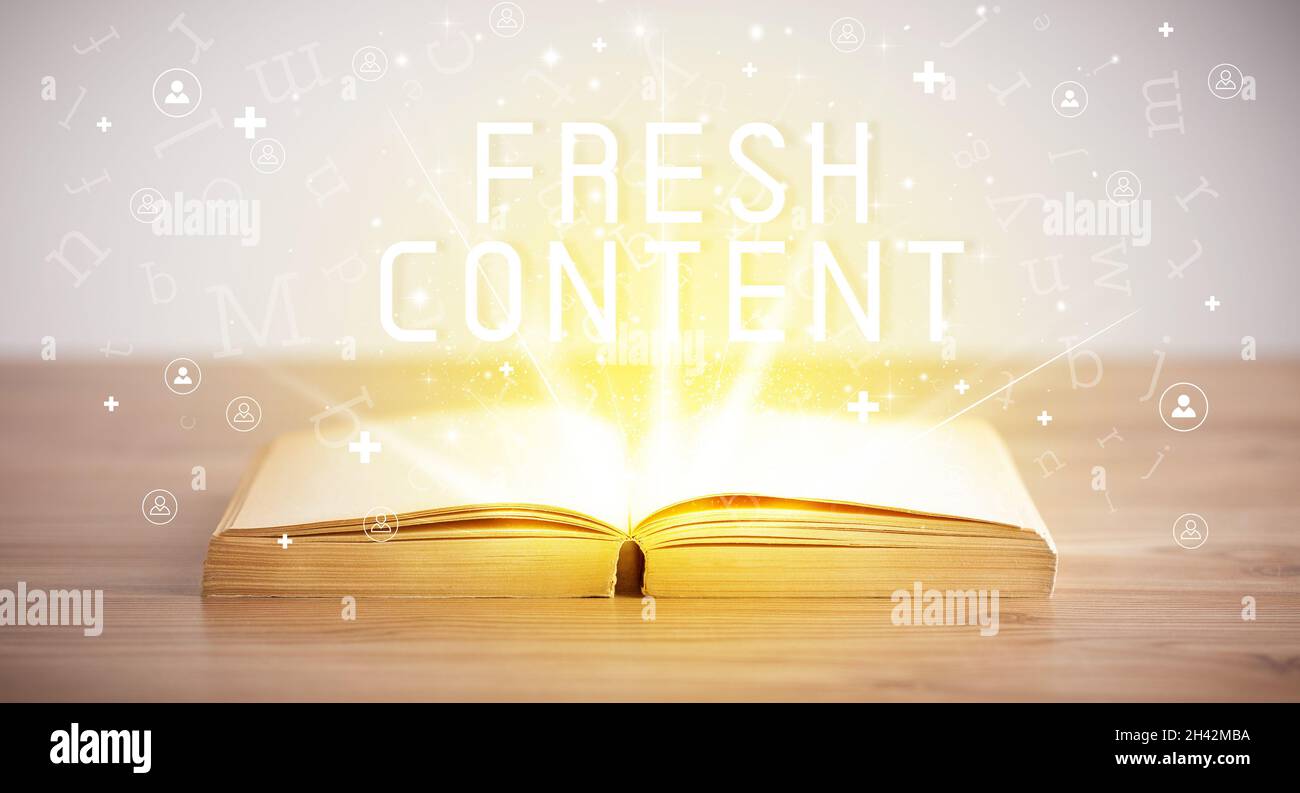 open book, social networking concept Stock Photo - Alamy