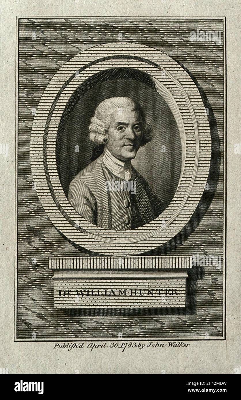 Portrait of william hunter hi-res stock photography and images - Alamy