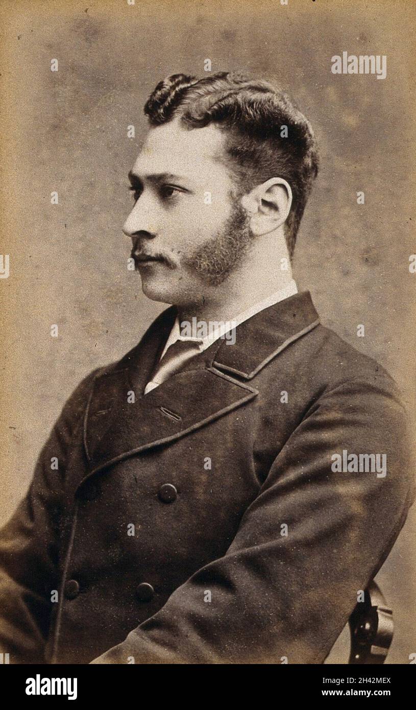 Abraham A. Cohen. Photograph by G.W. Wilson & Co Stock Photo - Alamy