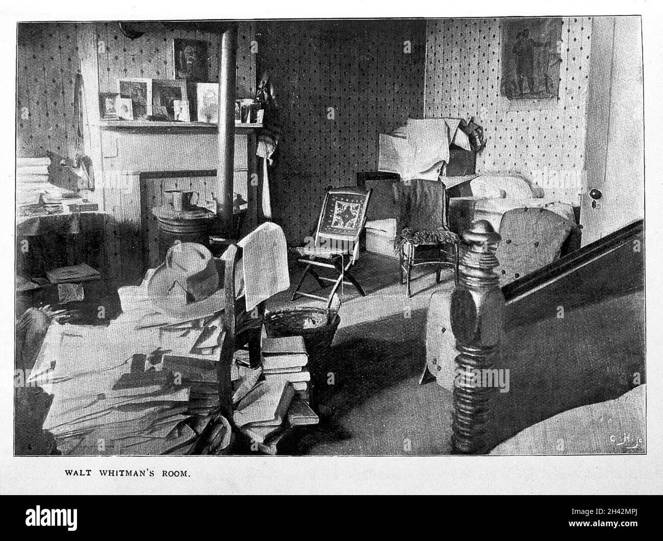 Walt Whitman's room Stock Photo - Alamy