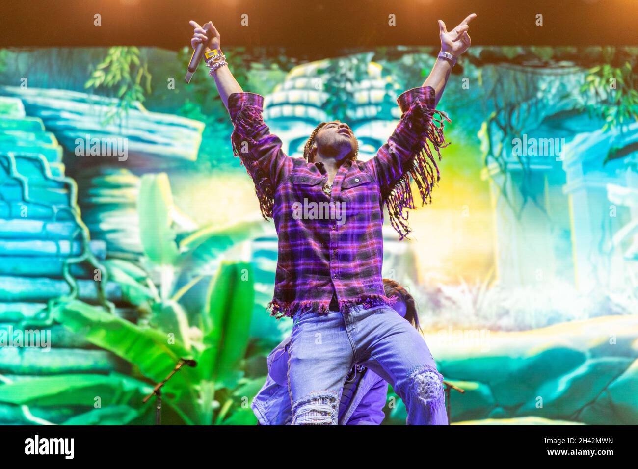 24kGoldn (Golden Landis Von Jones) during the Outside Lands Music ...