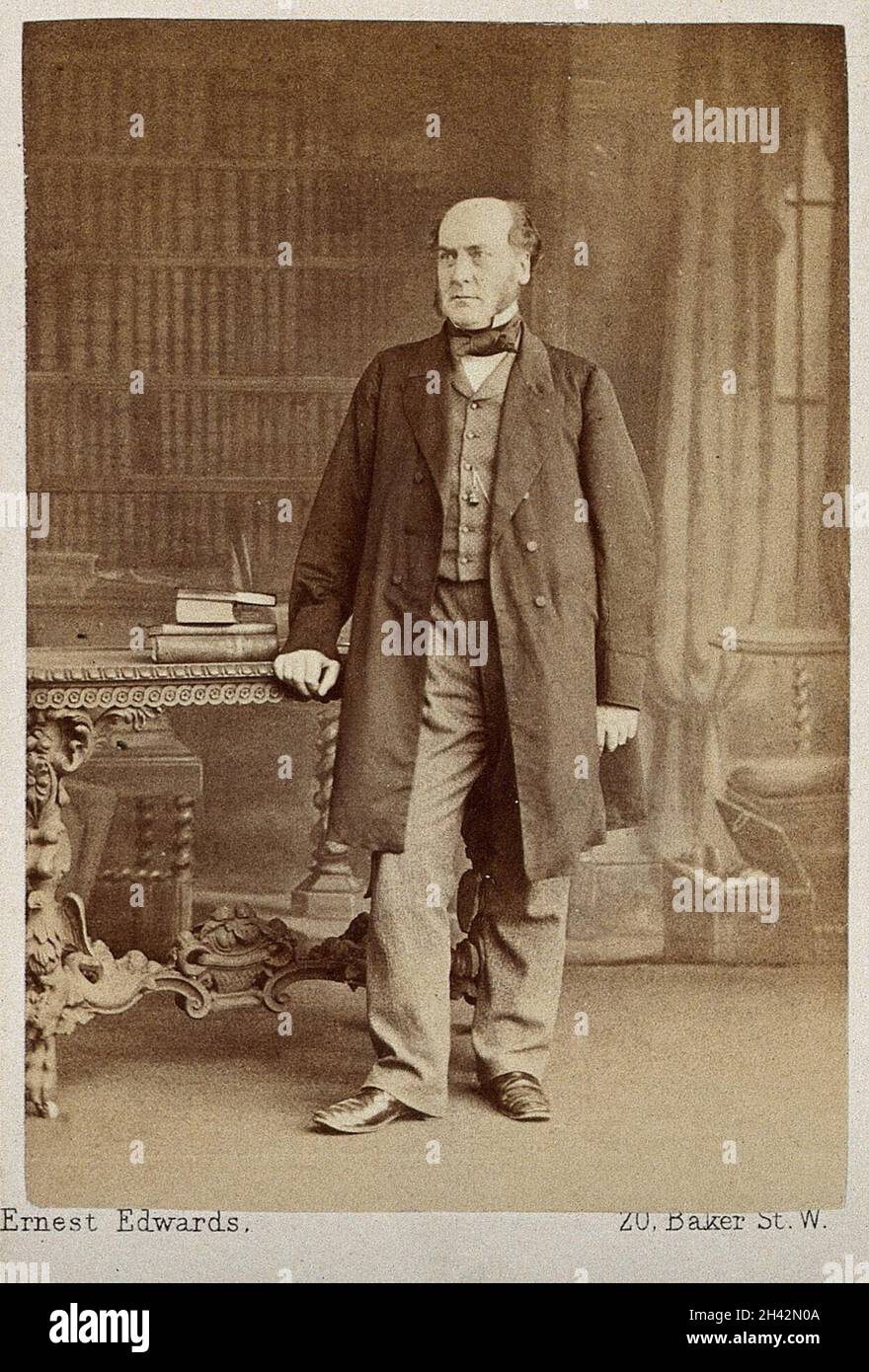 George Gilbert Scott. Photograph by Ernest Edwards Stock Photo - Alamy