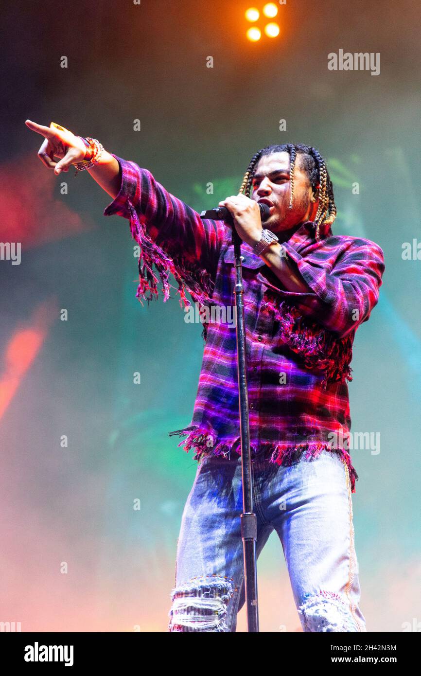 24kGoldn (Golden Landis Von Jones) during the Outside Lands Music ...