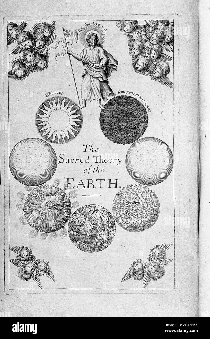 Thomas Burnet, Sacred Theory of the Earth Stock Photo - Alamy