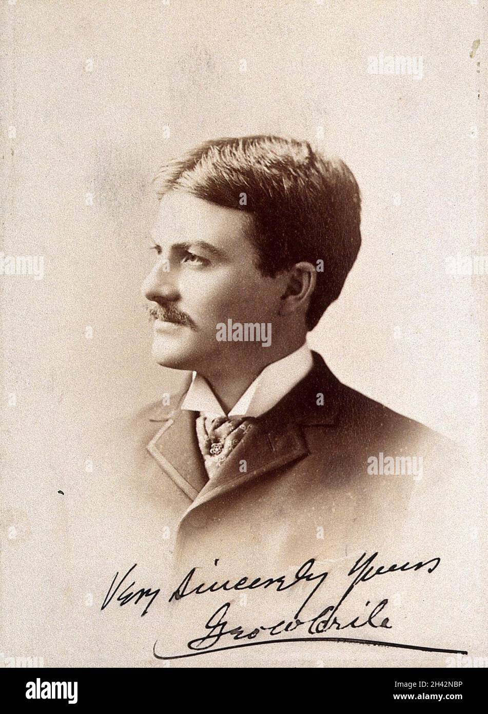 George Washington Crile. Photograph Stock Photo - Alamy