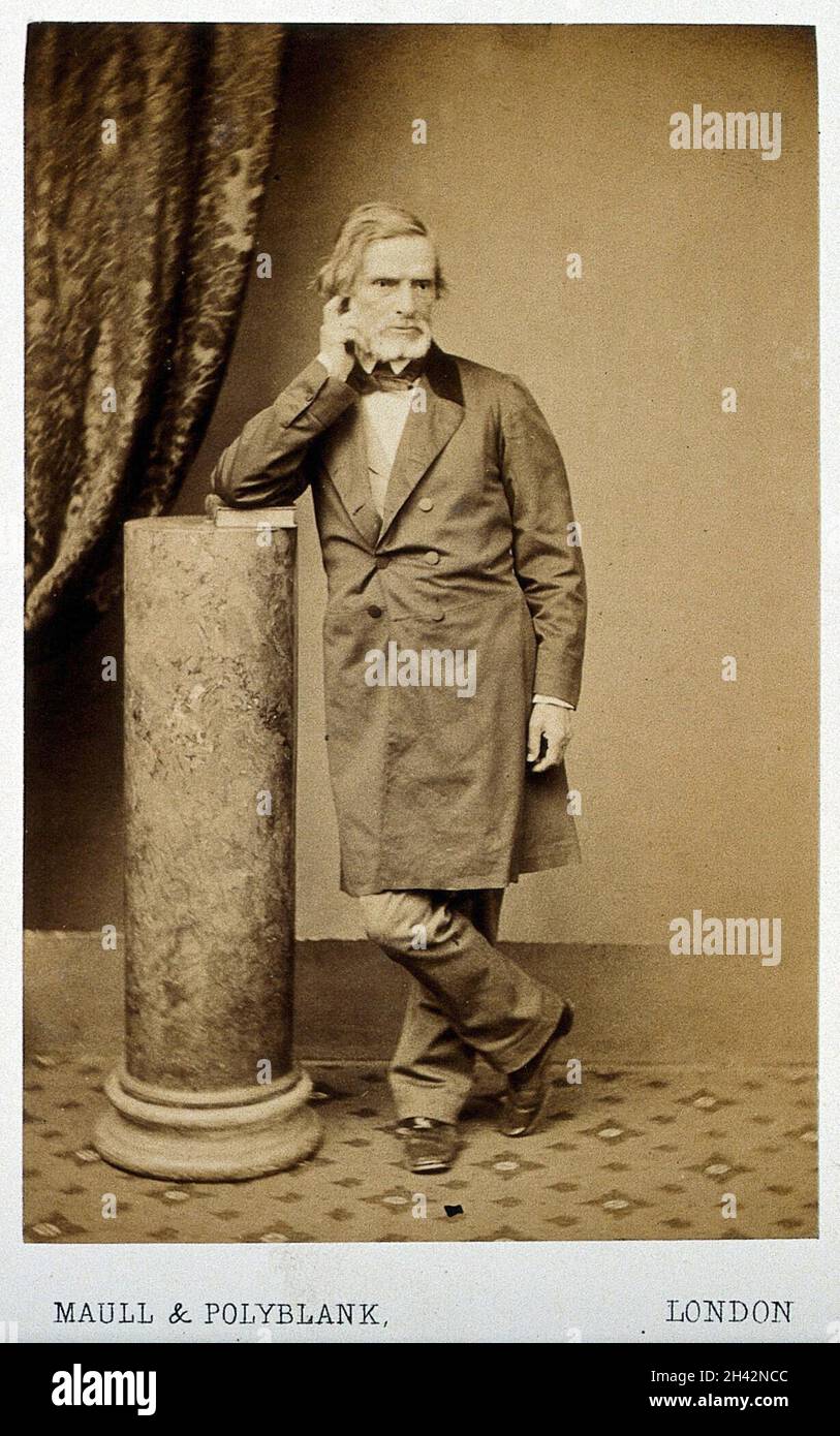John Gibson. Photograph by Maull & Polyblank Stock Photo - Alamy