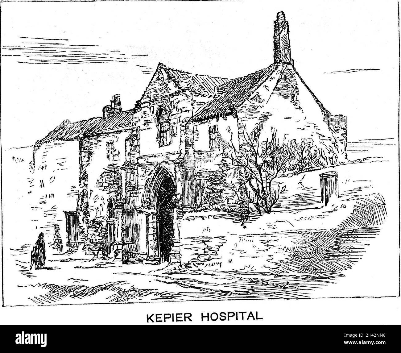Hospital kepier Black and White Stock Photos & Images - Alamy