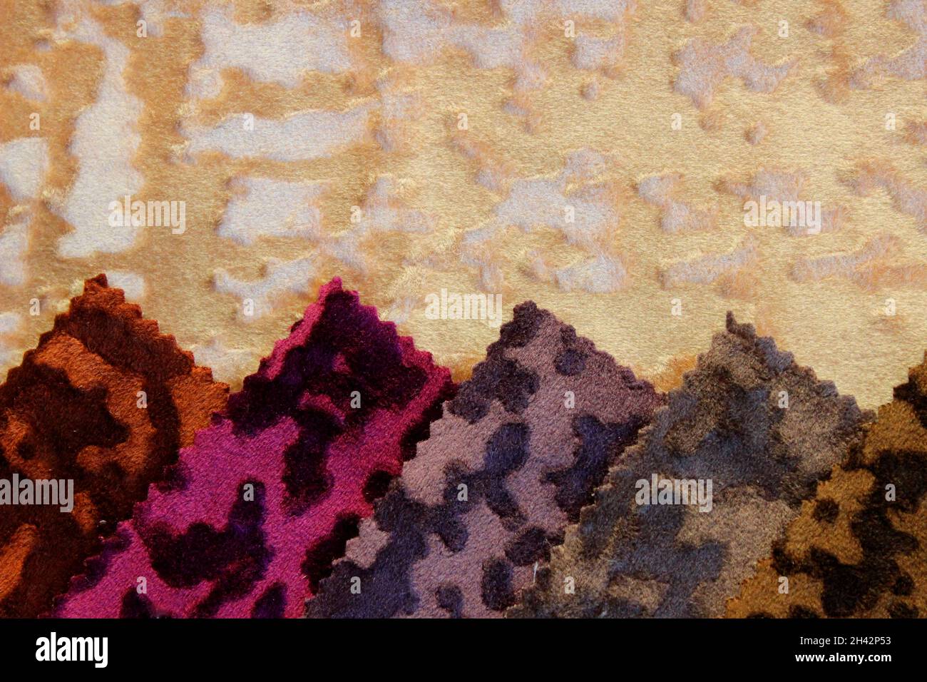 Samles organic fabrics:linen,cotton,satin.Natural texture background ...