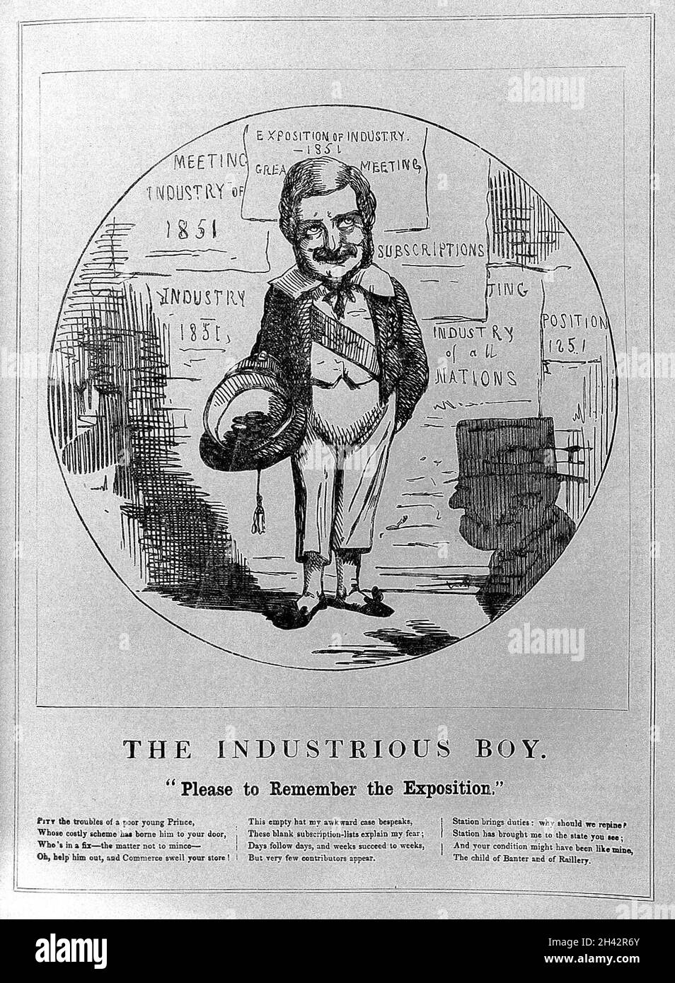 Punch: The 1851 Exhibition Stock Photo - Alamy