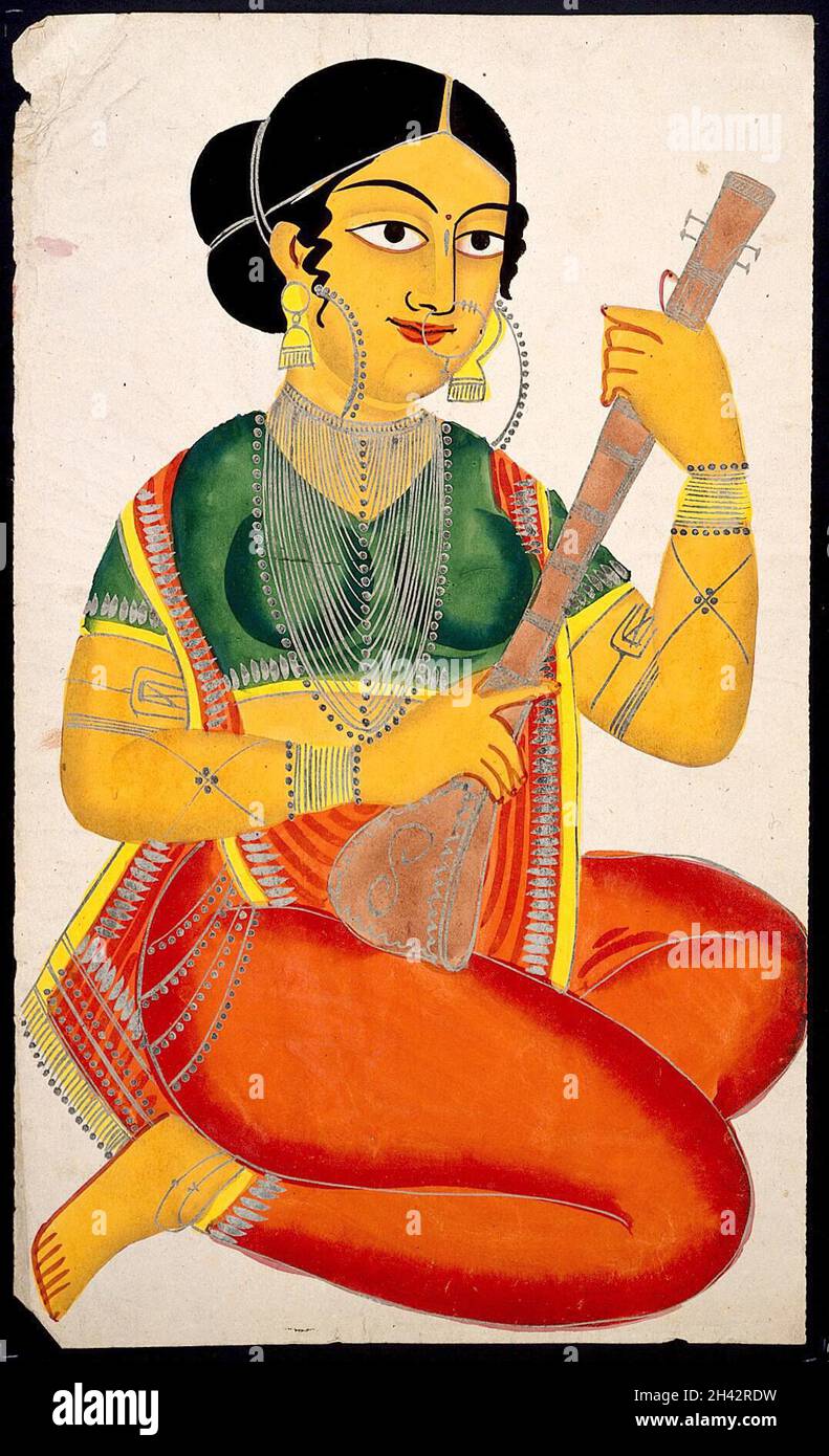 Courtesan Playing High Resolution Stock Photography and Images - Alamy