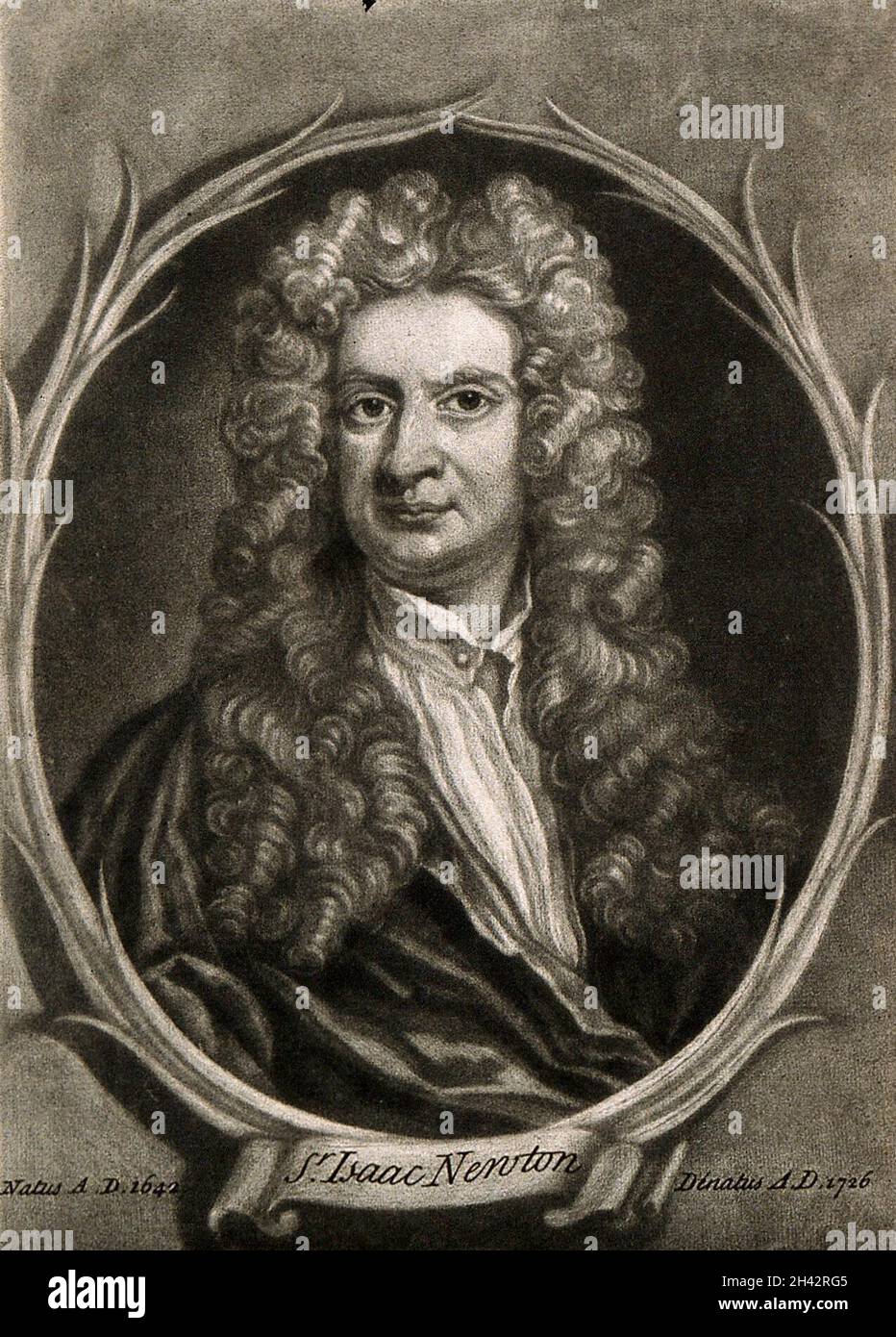 Sir Isaac Newton Stock Photo - Alamy