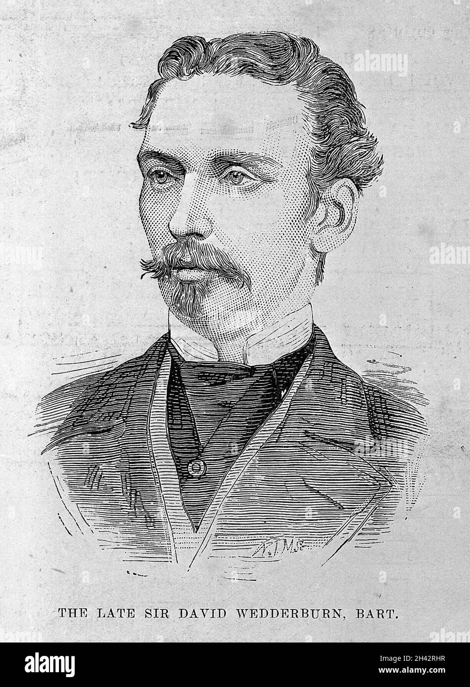 Portrait of David Wedderburn Stock Photo - Alamy