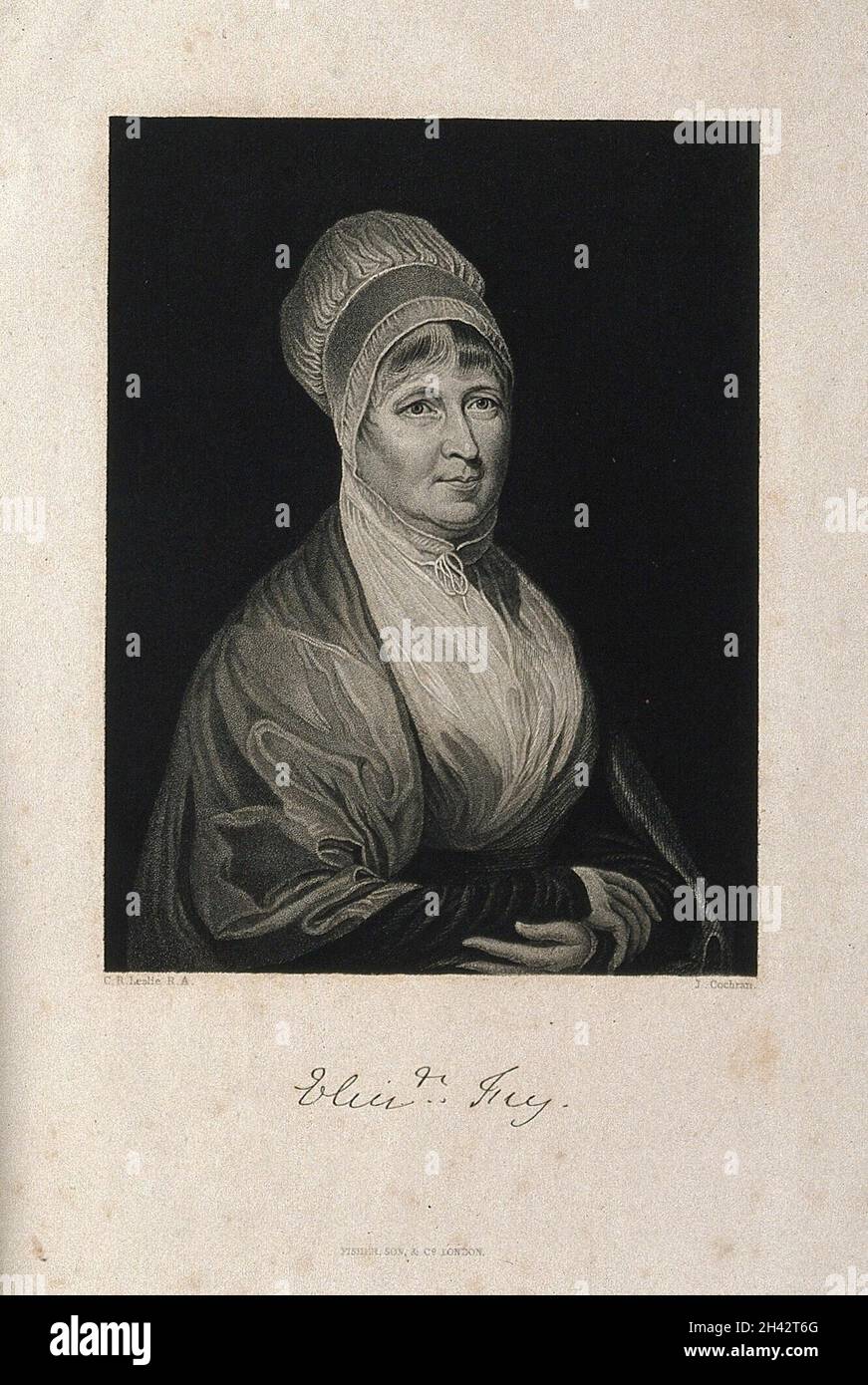 Elizabeth fry prison reformer hi-res stock photography and images - Alamy