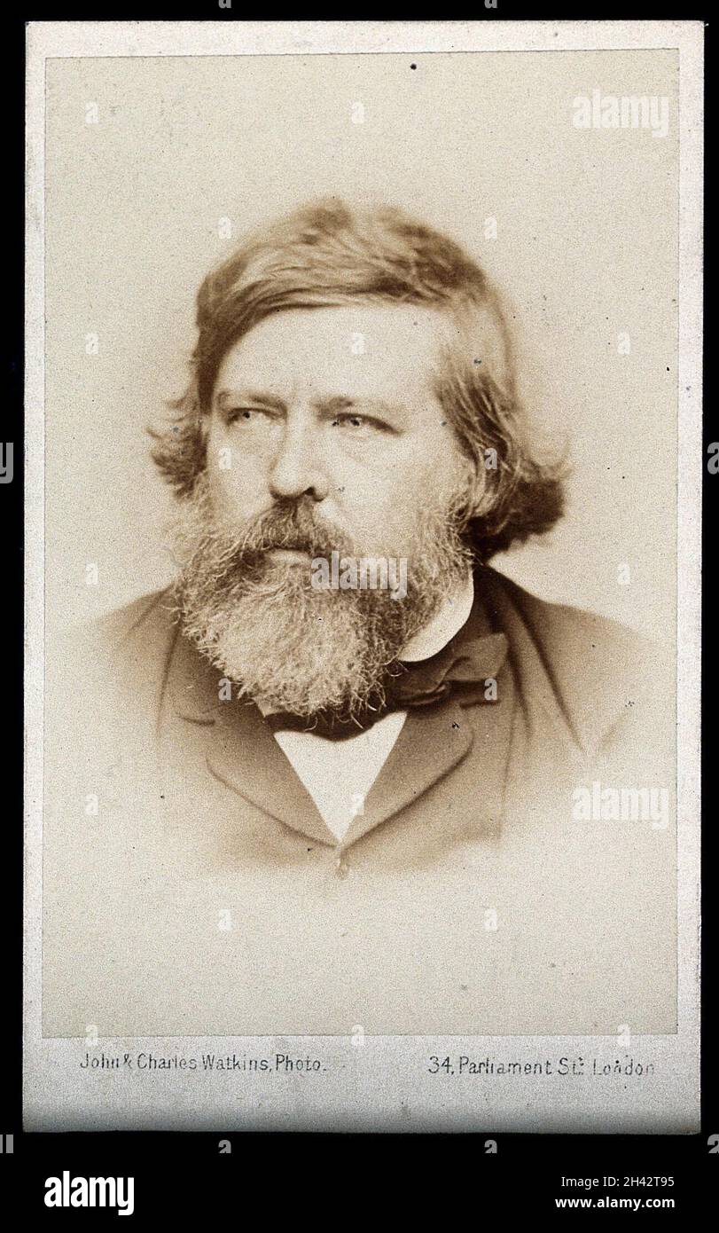 Thomas Creswick. Photograph by John & Charles Watkins Stock Photo - Alamy