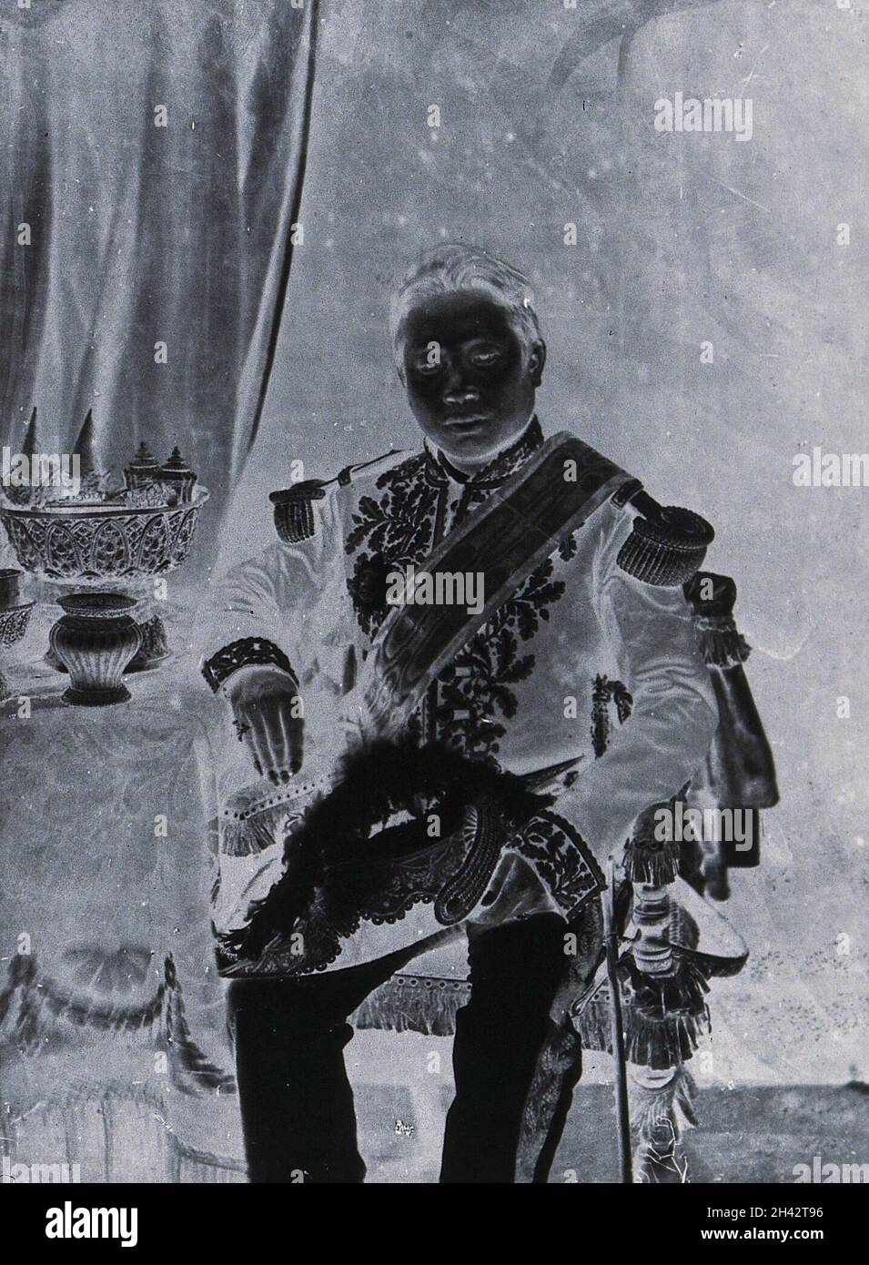 Norodom, the King of Cambodia Stock Photo - Alamy