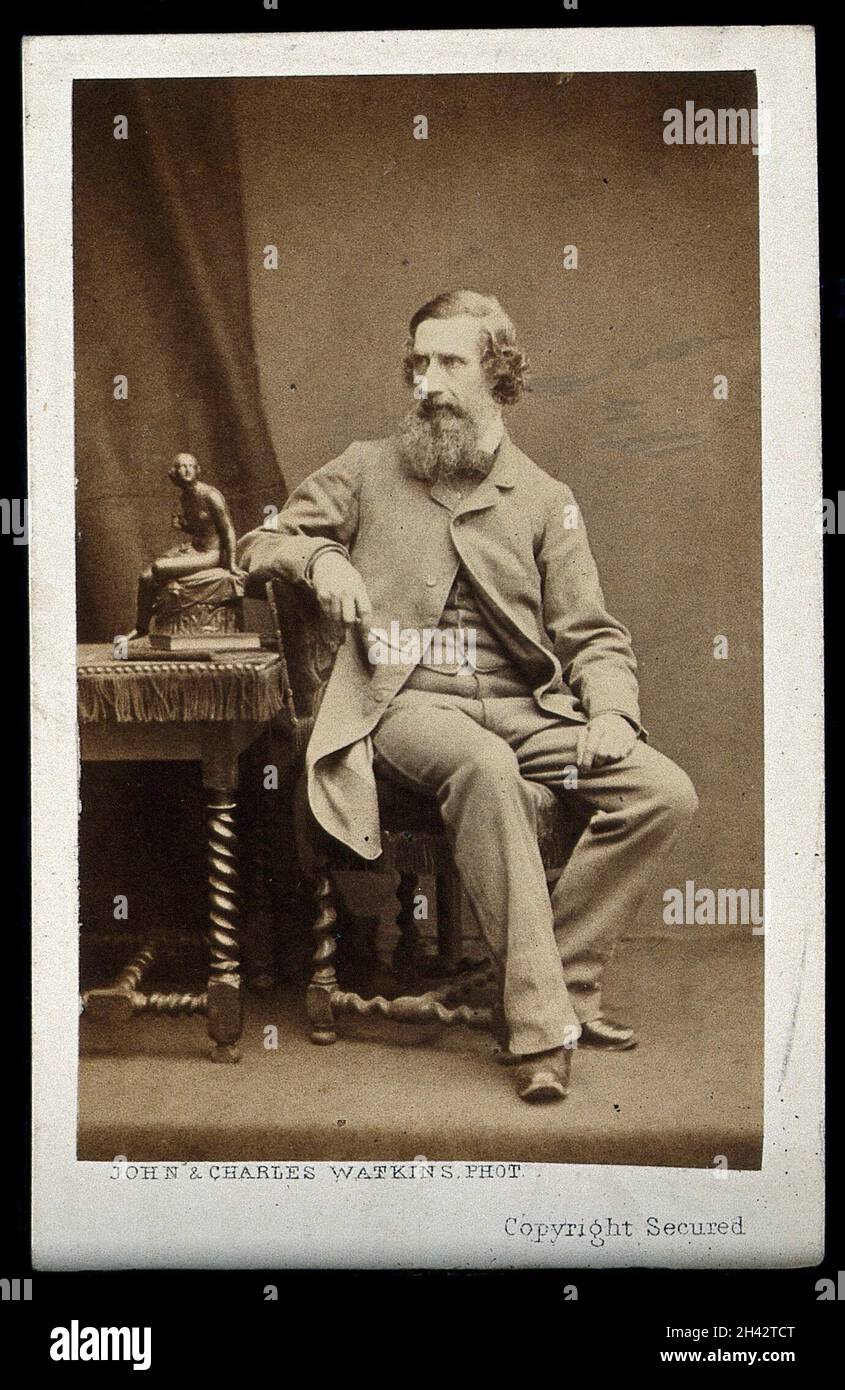 William Calder Marshall. Photograph by John & Charles Watkins Stock ...