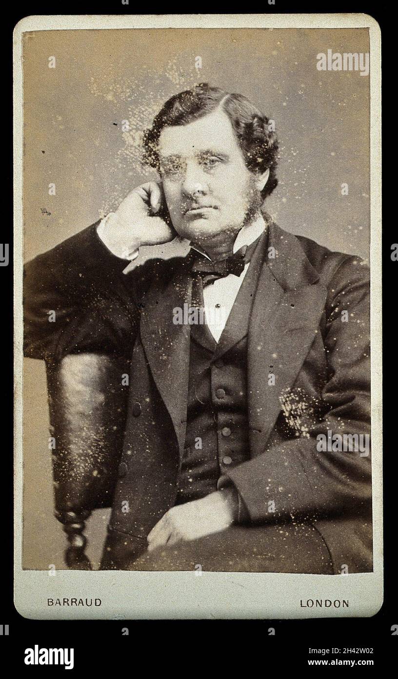 Lionel Smith Beale. Photograph by Barraud Stock Photo - Alamy