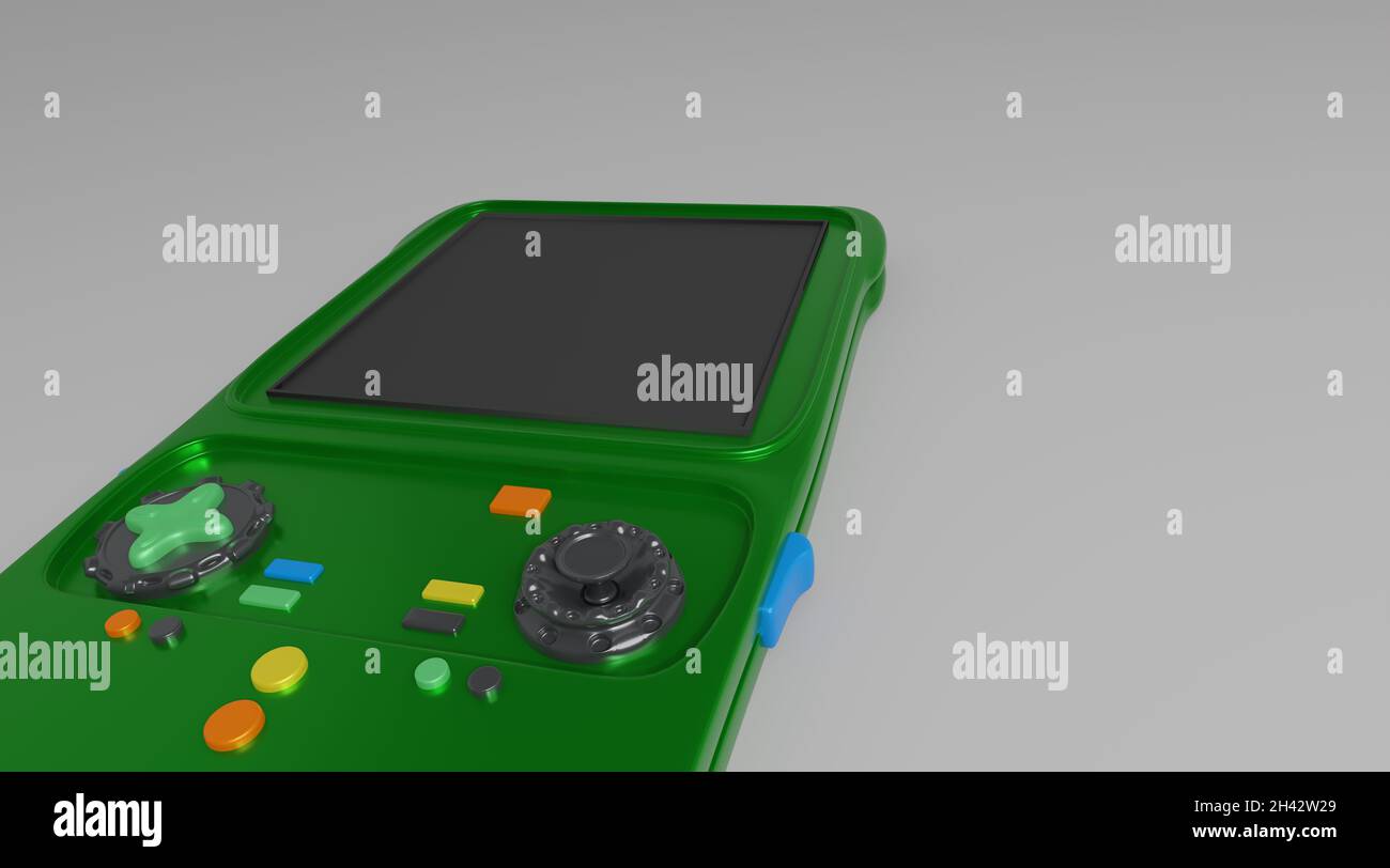 Handheld video game device Stock Photo - Alamy