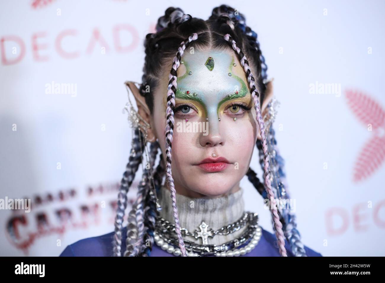 BEL AIR, LOS ANGELES, CALIFORNIA, USA - OCTOBER 30: Vlogger Amanda ...