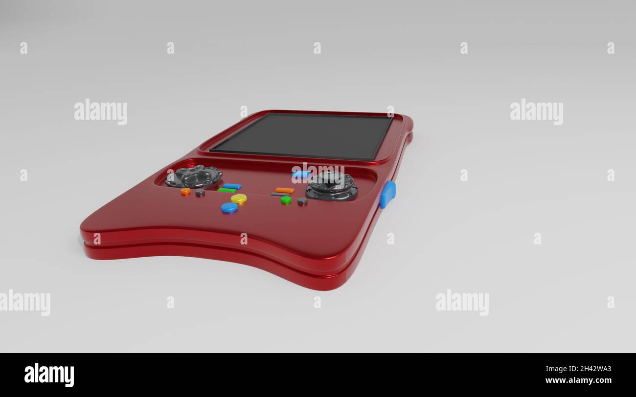 Handheld video game device Stock Photo - Alamy