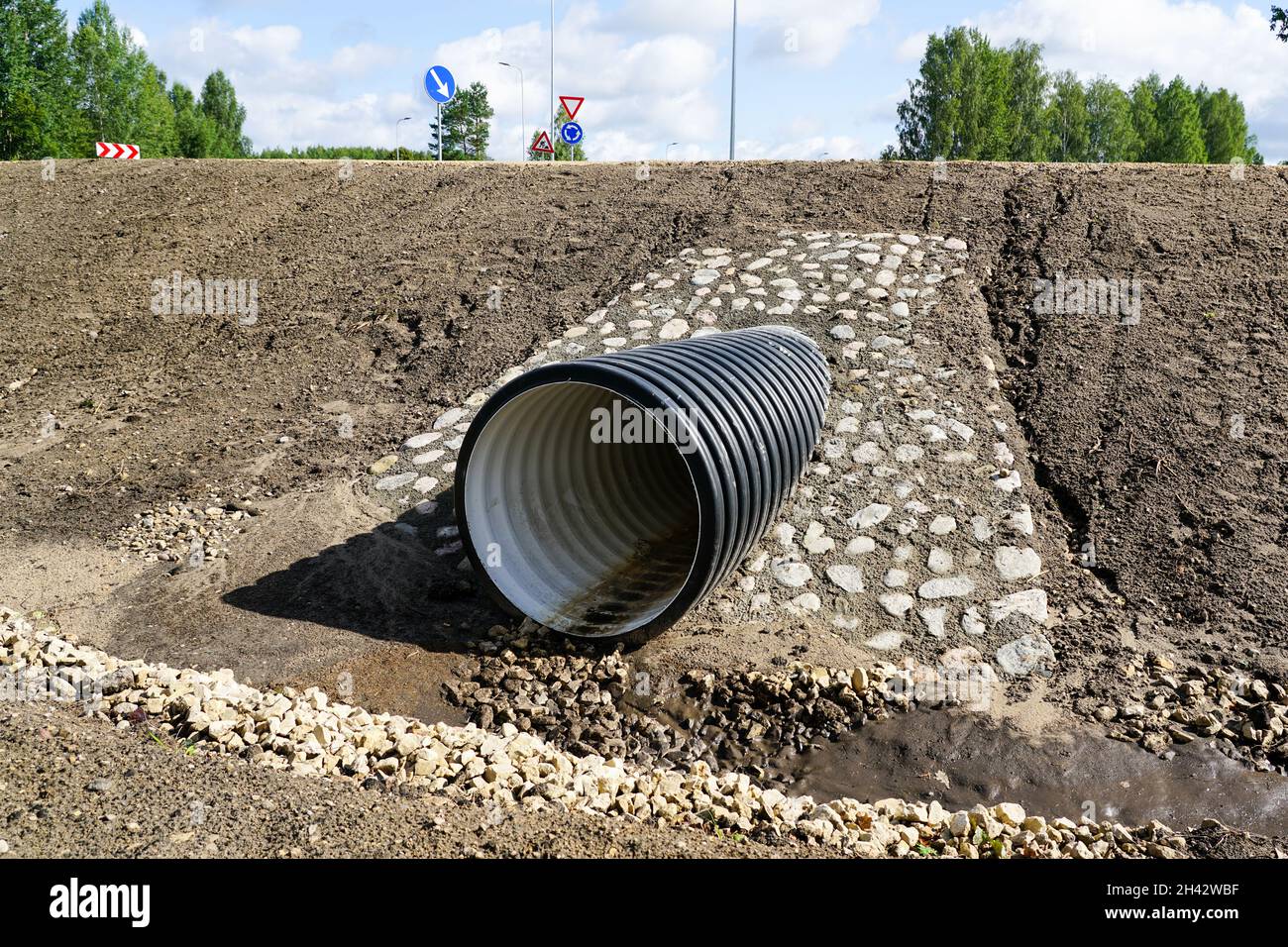 Plastic culvert hi-res stock photography and images - Alamy