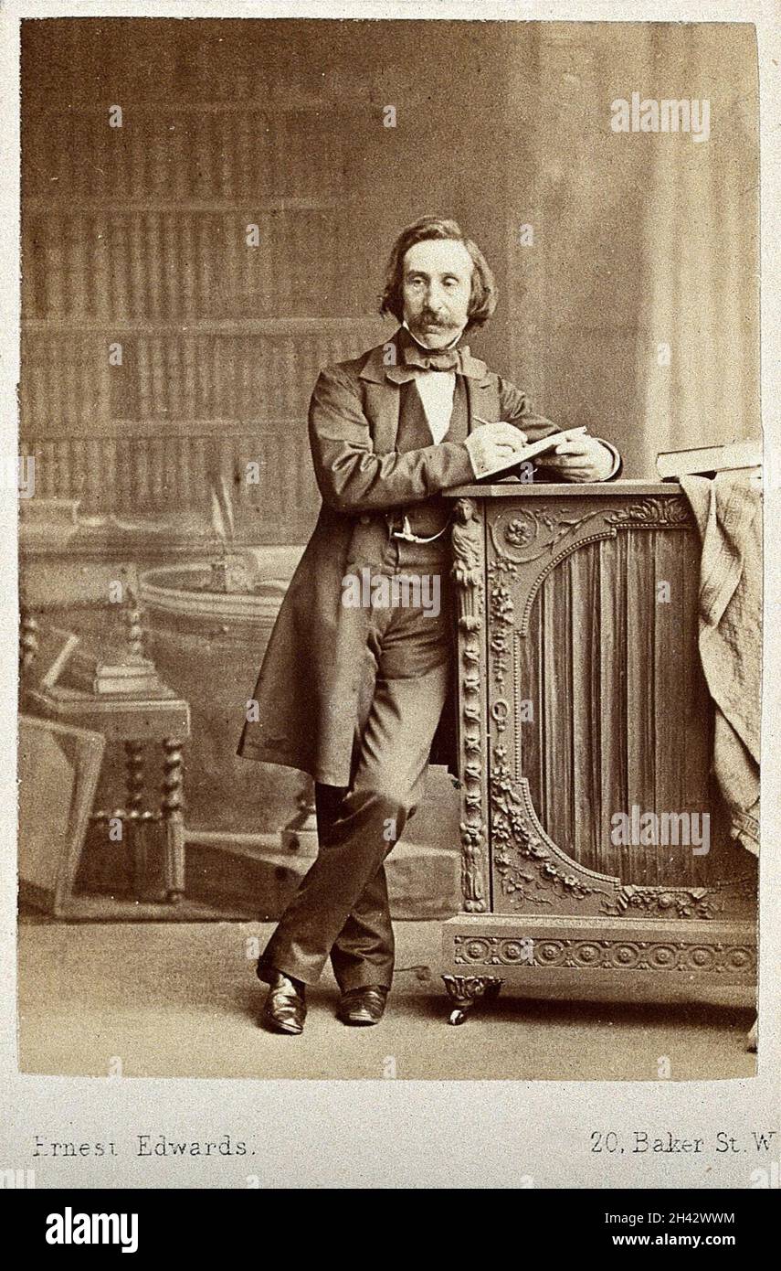 John Henry Foley. Photograph by Ernest Edwards Stock Photo - Alamy