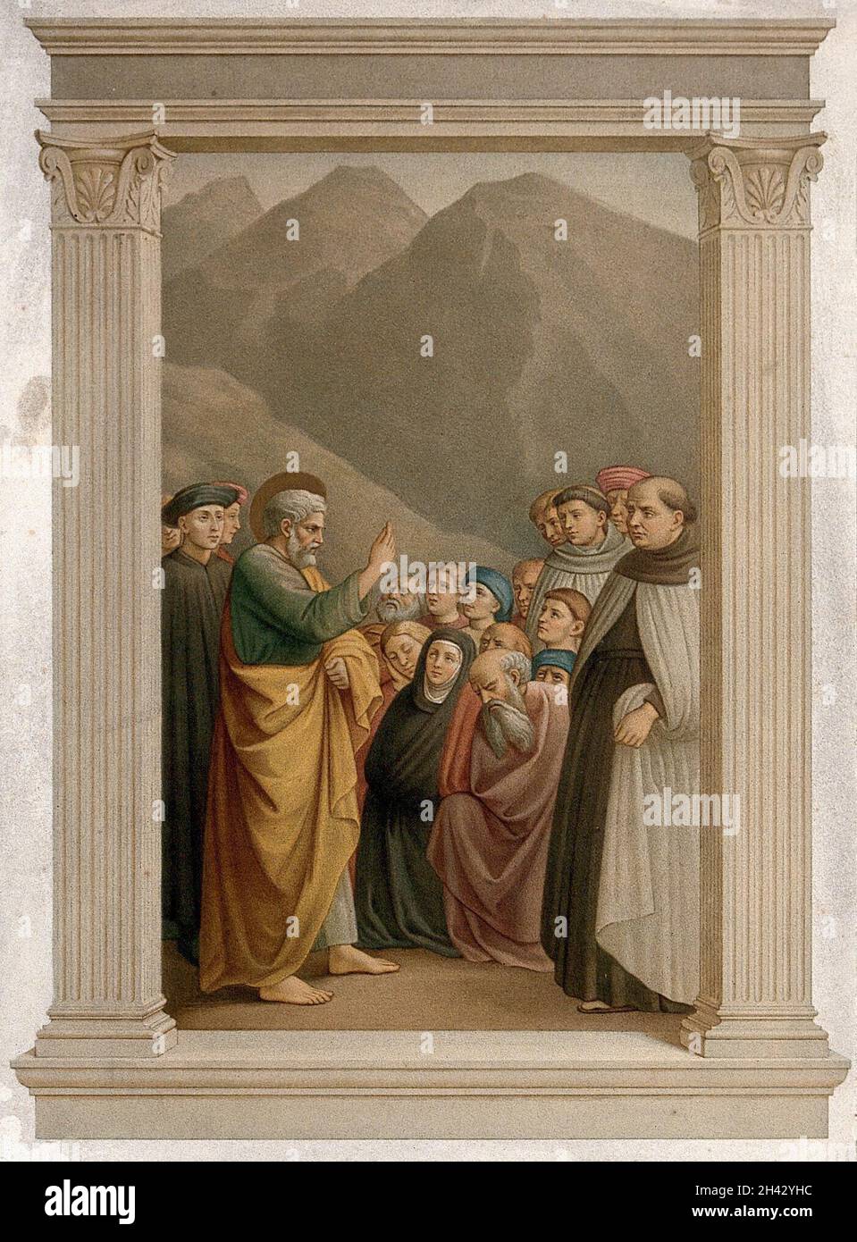St peter preaching hi-res stock photography and images - Alamy