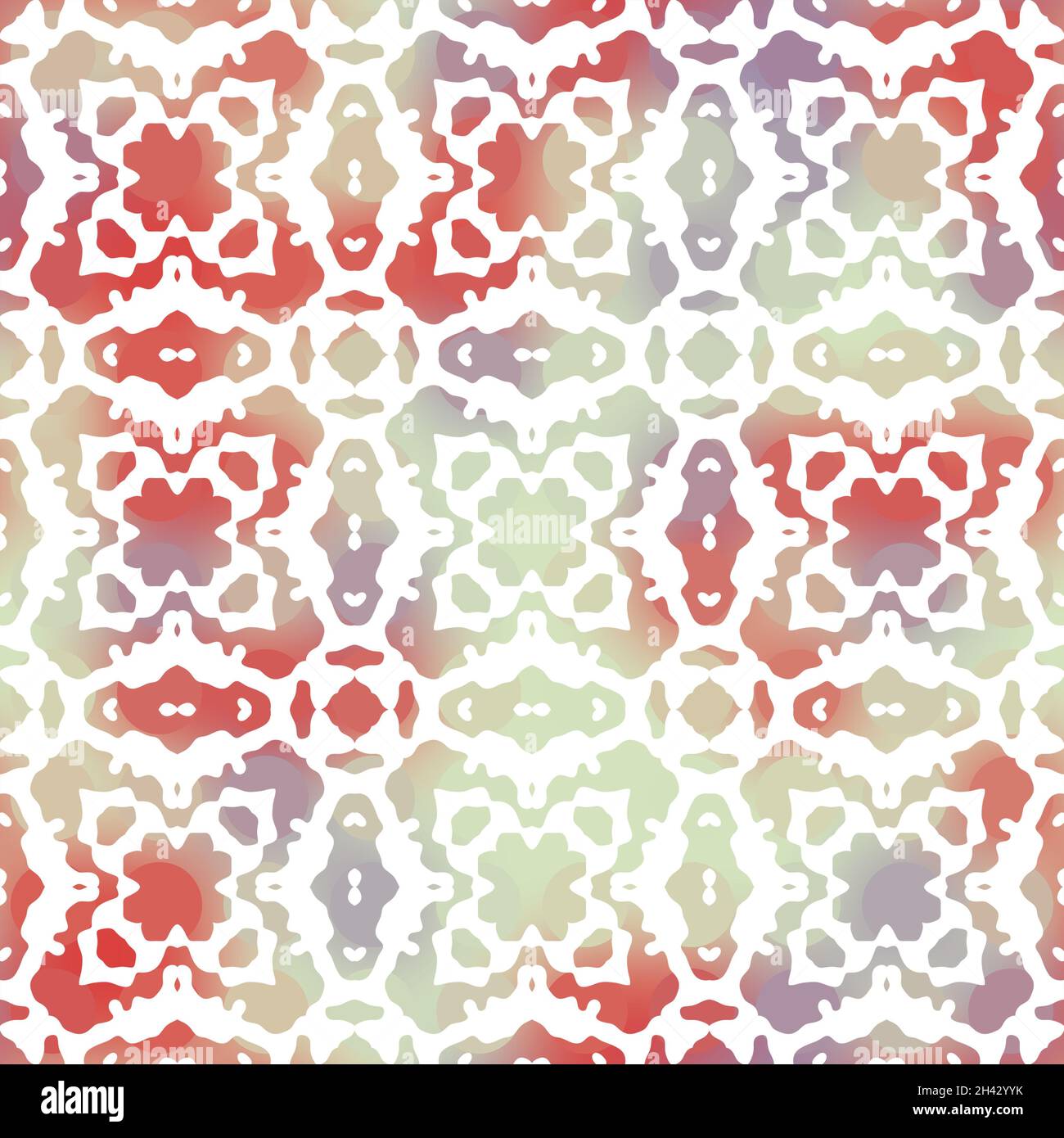 Seamless white on color interior wall tile style surface pattern design ...