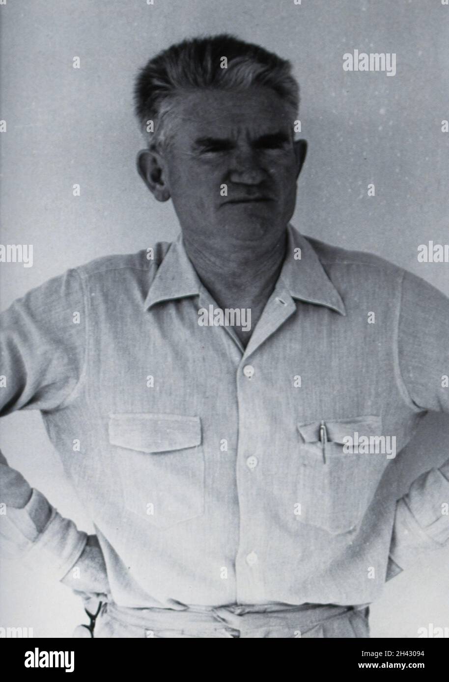 Botha de Meillon. Photograph by L.J. Bruce-Chwatt Stock Photo - Alamy