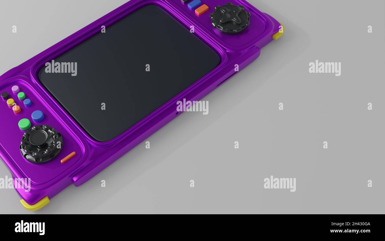 Handheld video game device Stock Photo - Alamy