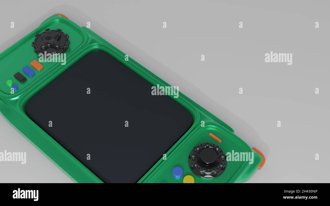 Handheld video game device Stock Photo - Alamy