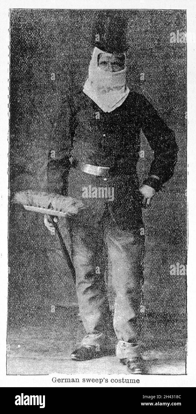 German chimney-sweep's costume Stock Photo - Alamy