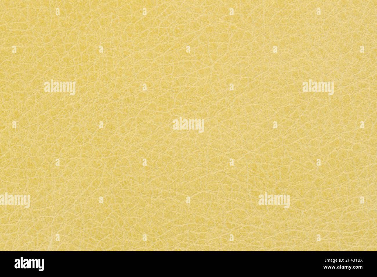 Texture of genuine leather close-up, yellow color, trendy background ...