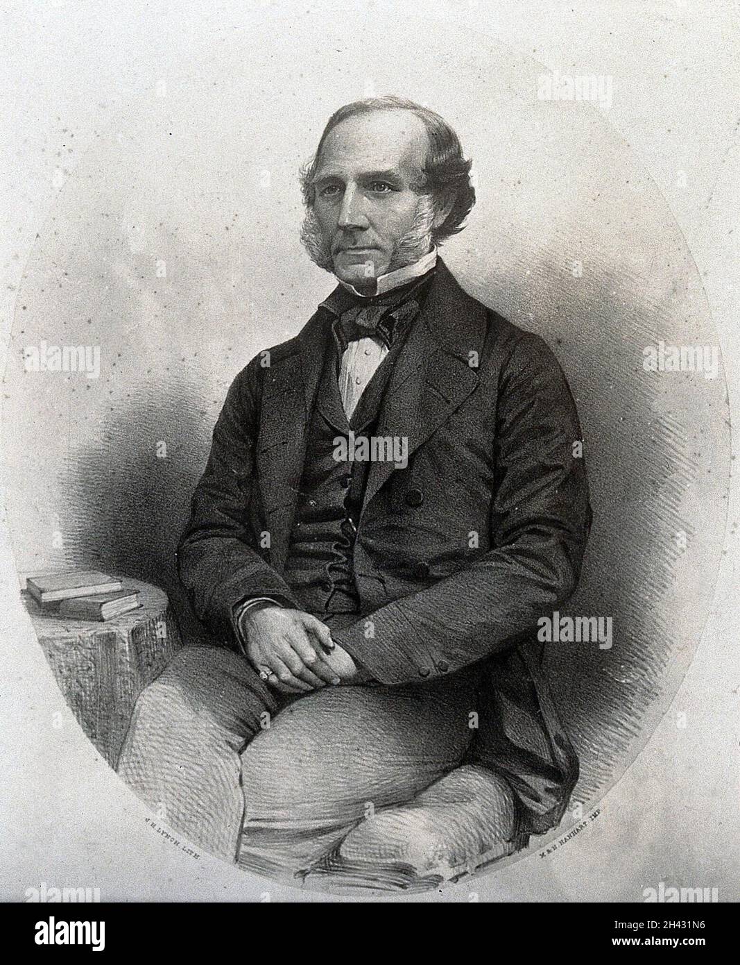 James Adair Laurie. Photograph after a lithograph by J.H. Lynch Stock ...