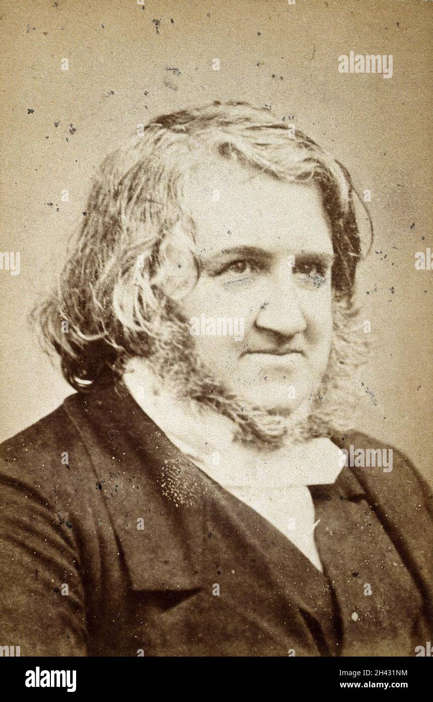 Sir James Young Simpson. Photograph by John Moffat Stock Photo - Alamy