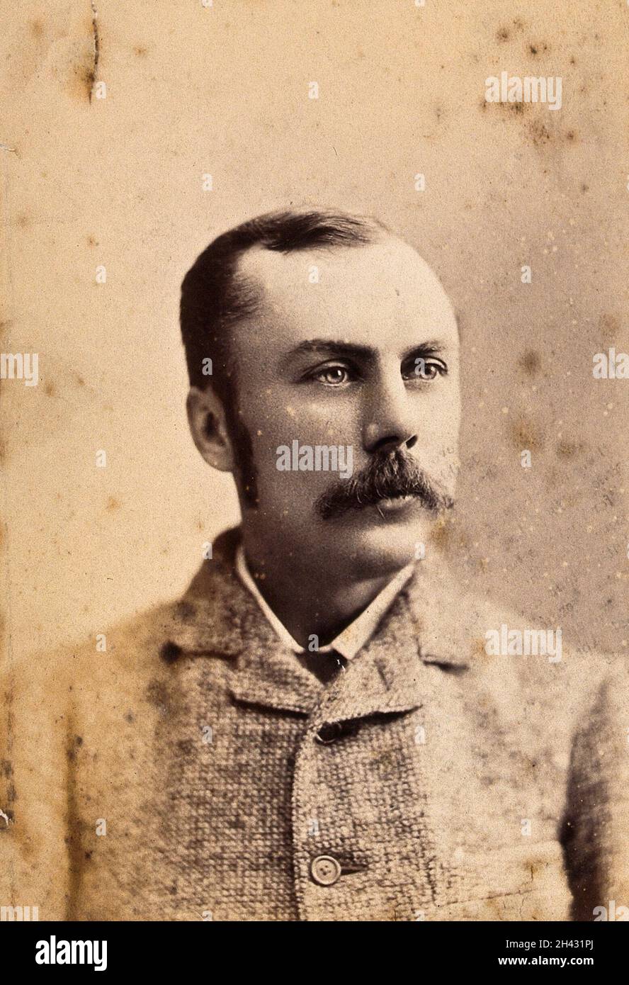 An American (politician ?): head and shoulders portrait. Photograph, ca ...