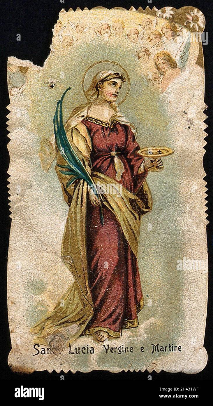 Saint lucy eyes hi-res stock photography and images - Alamy
