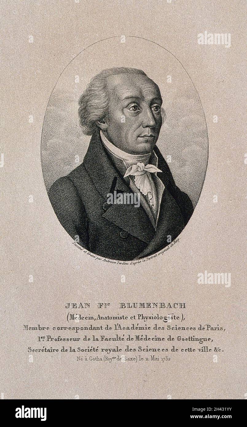 Johann friedrich blumenbach hi-res stock photography and images - Alamy