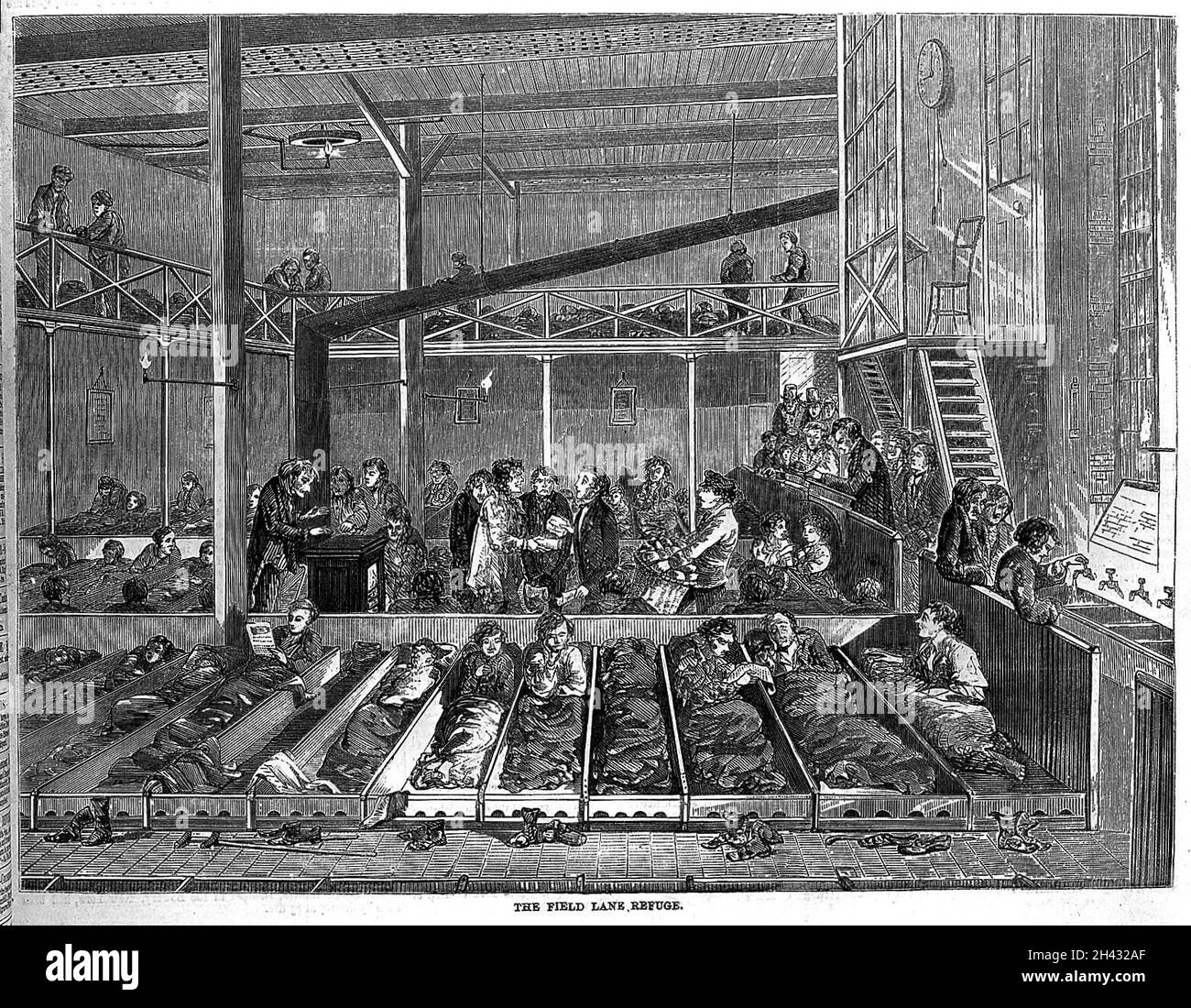 The Field Lane Refuge Stock Photo - Alamy