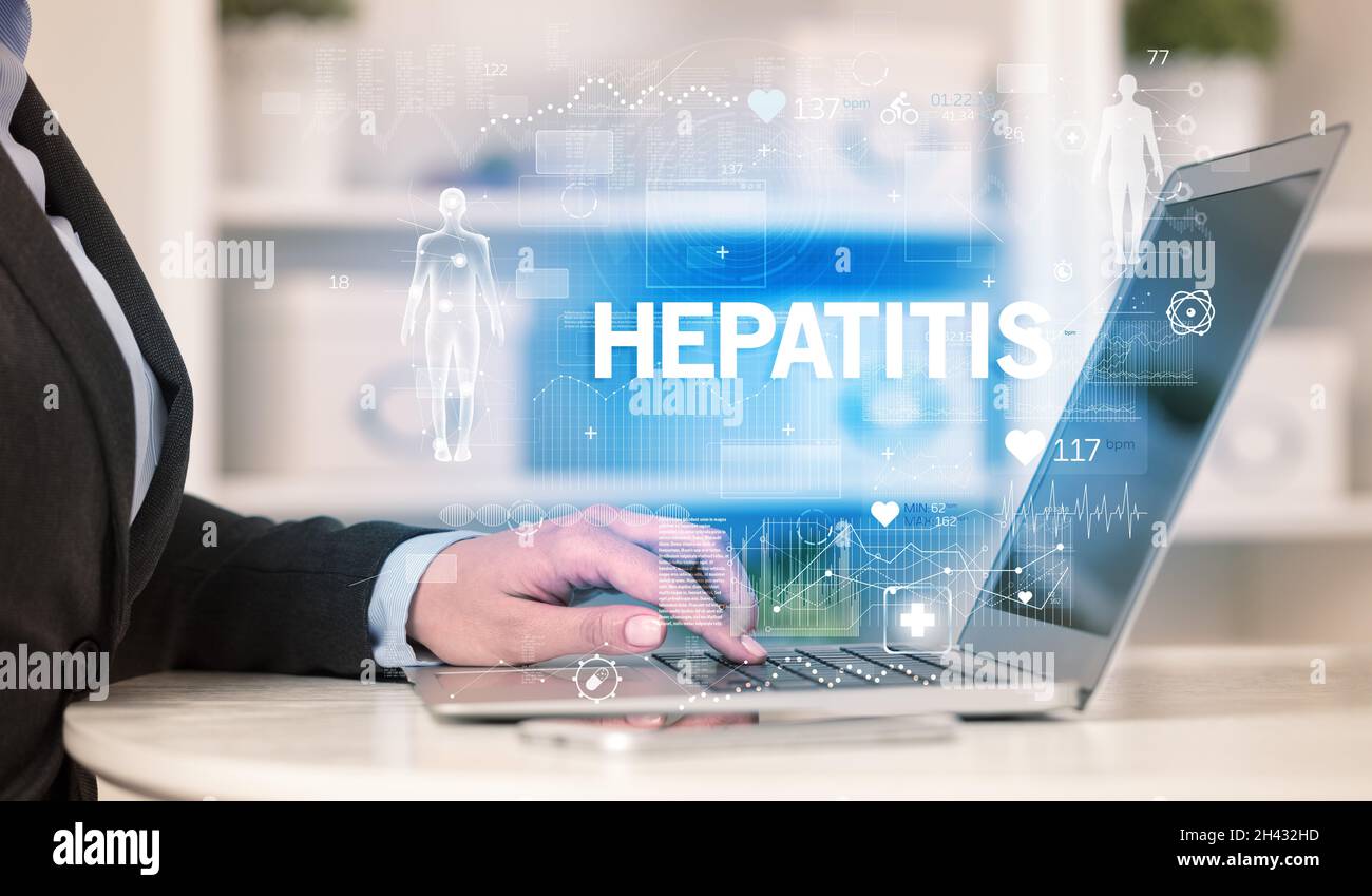 Doctor working a health check Stock Photo - Alamy