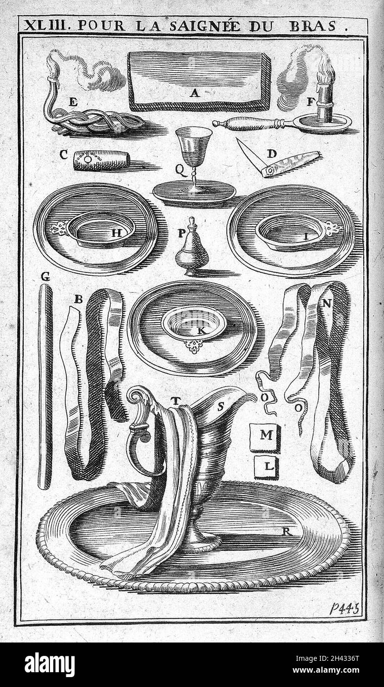 Apparatus for bleeding the arm Stock Photo - Alamy