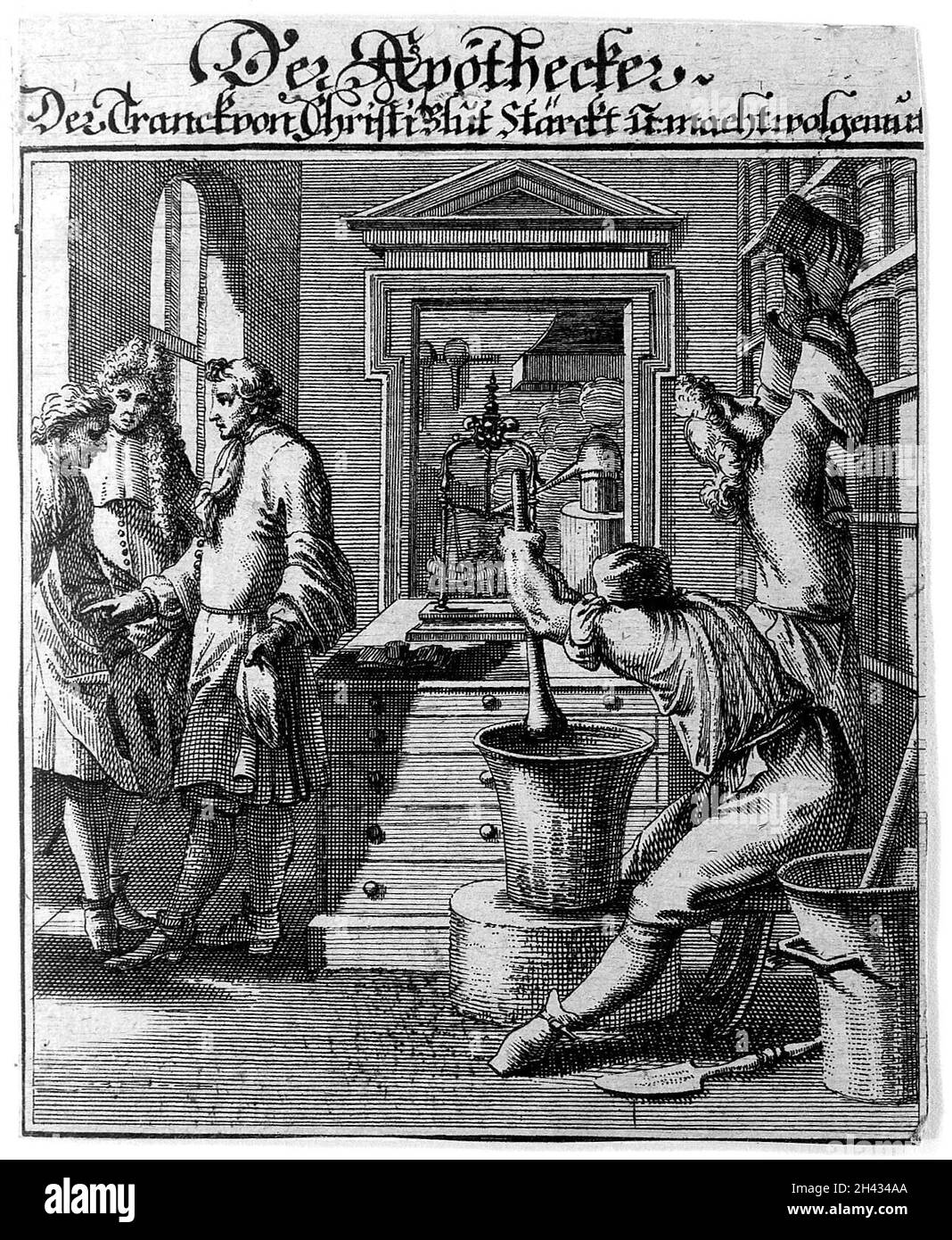 Apothecary shelf Cut Out Stock Images & Pictures - Alamy