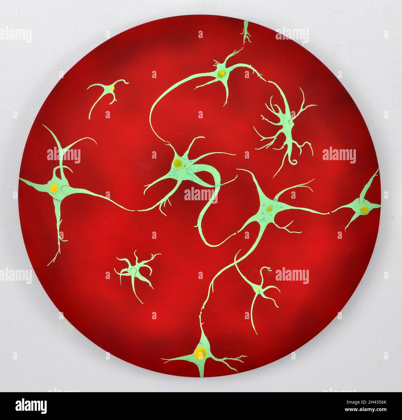 Neurones connecting, artwork Stock Photo - Alamy